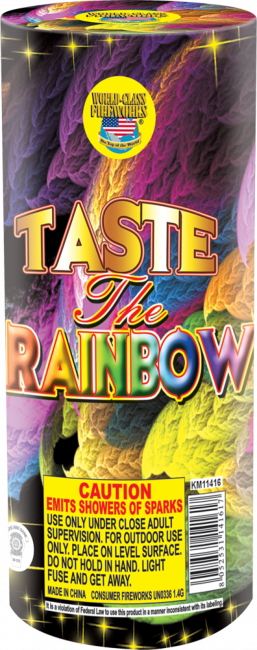 Taste the Rainbow – Backyard Heroes Fireworks