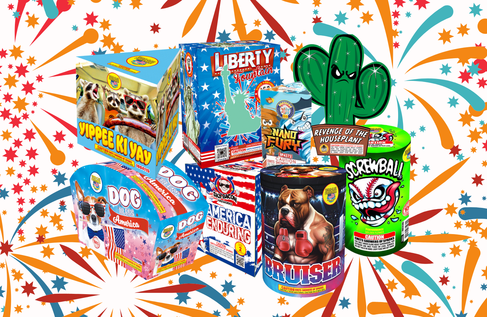 300 Gram Fountains – Backyard Heroes Fireworks