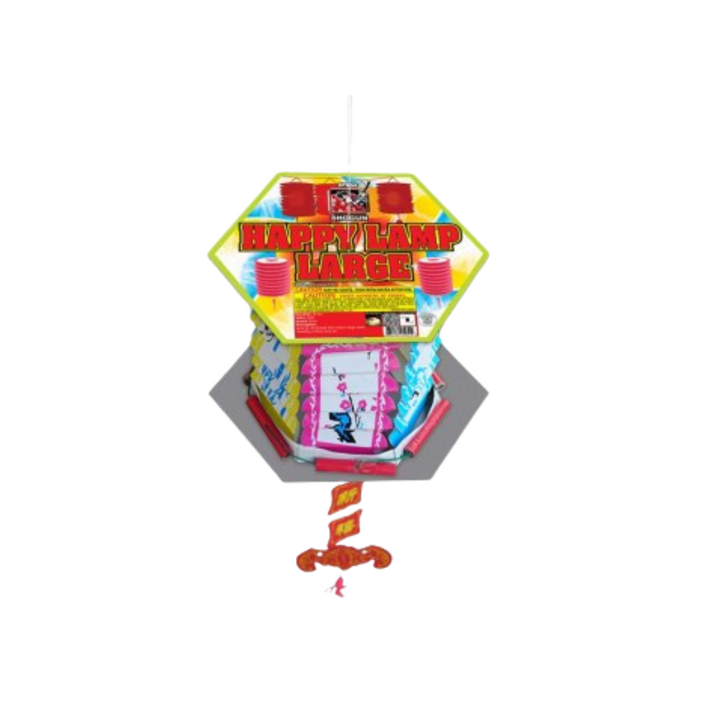 Happy Lamp Large – Backyard Heroes Fireworks