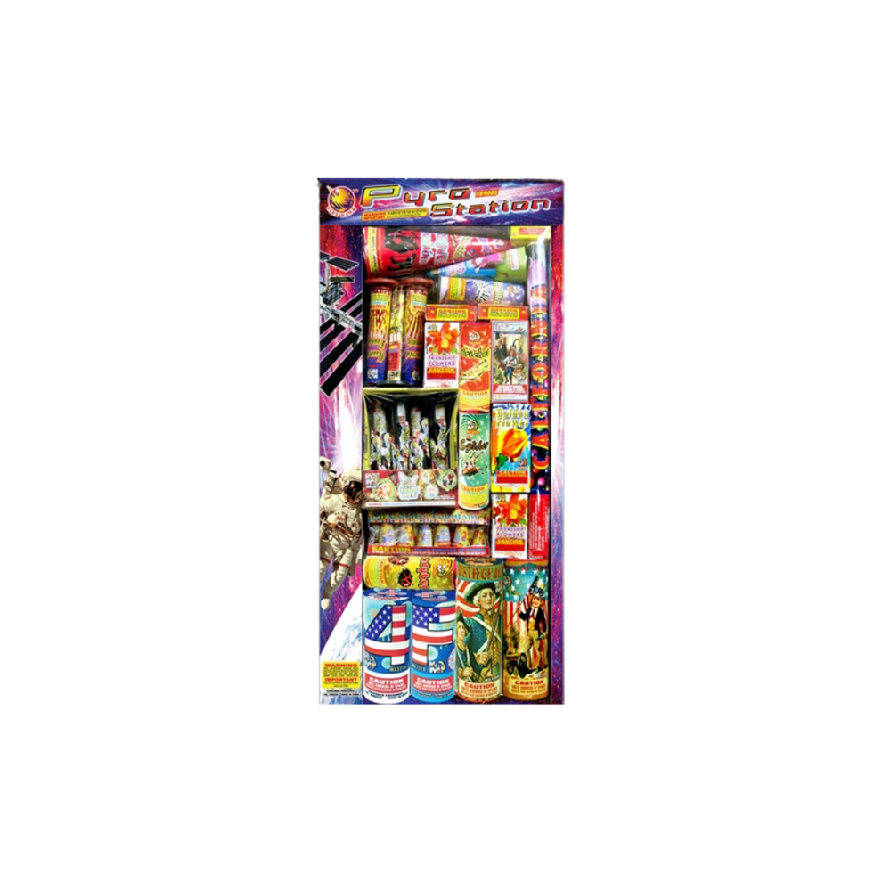 Pyro Station Assortment – Backyard Heroes Fireworks